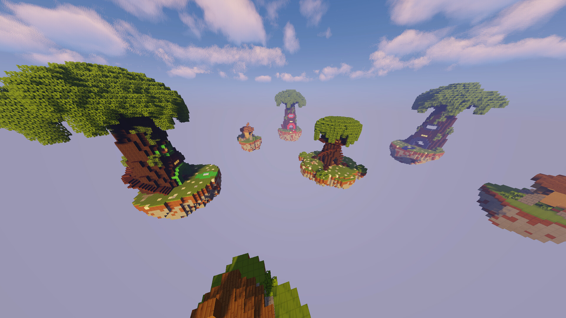 Bedwars map Squirrels Minecraft Map