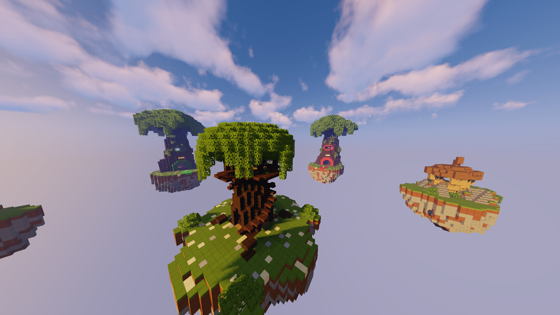 Bedwars map Squirrels Minecraft Map