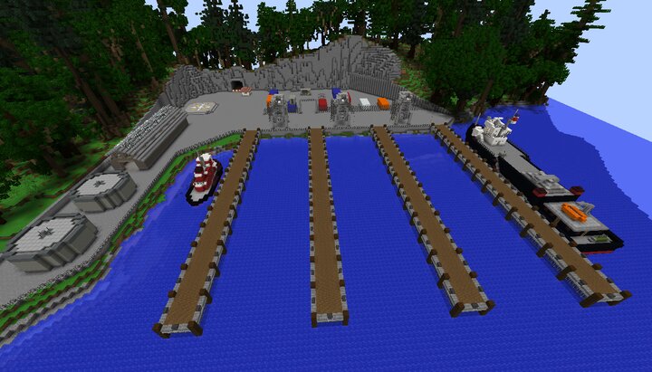 Isla Sorna (site B) 1993 Minecraft Map