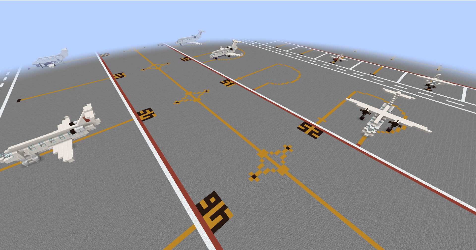 Airport Build #9 | Private/Business Jets Terminal Minecraft Map