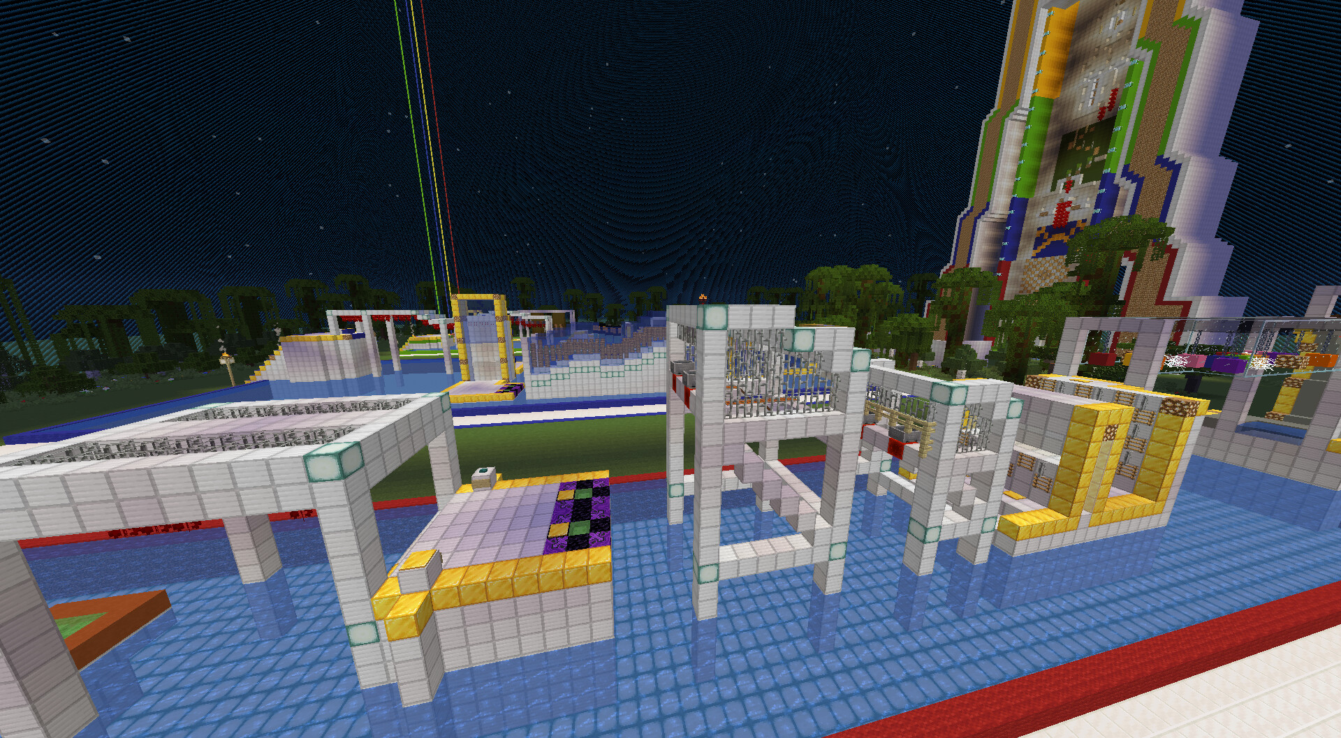 Minecraft NINJA WARRIOR (Made in JP) Minecraft Map