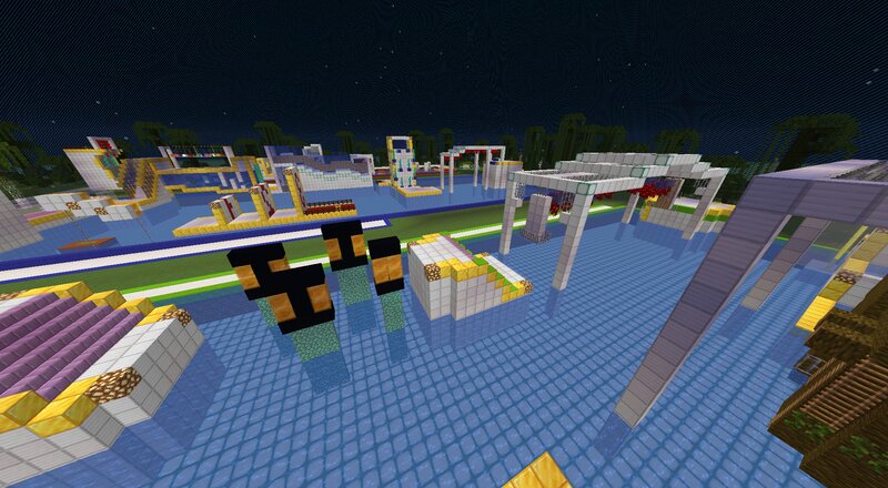 Minecraft NINJA WARRIOR (Made in JP) Minecraft Map