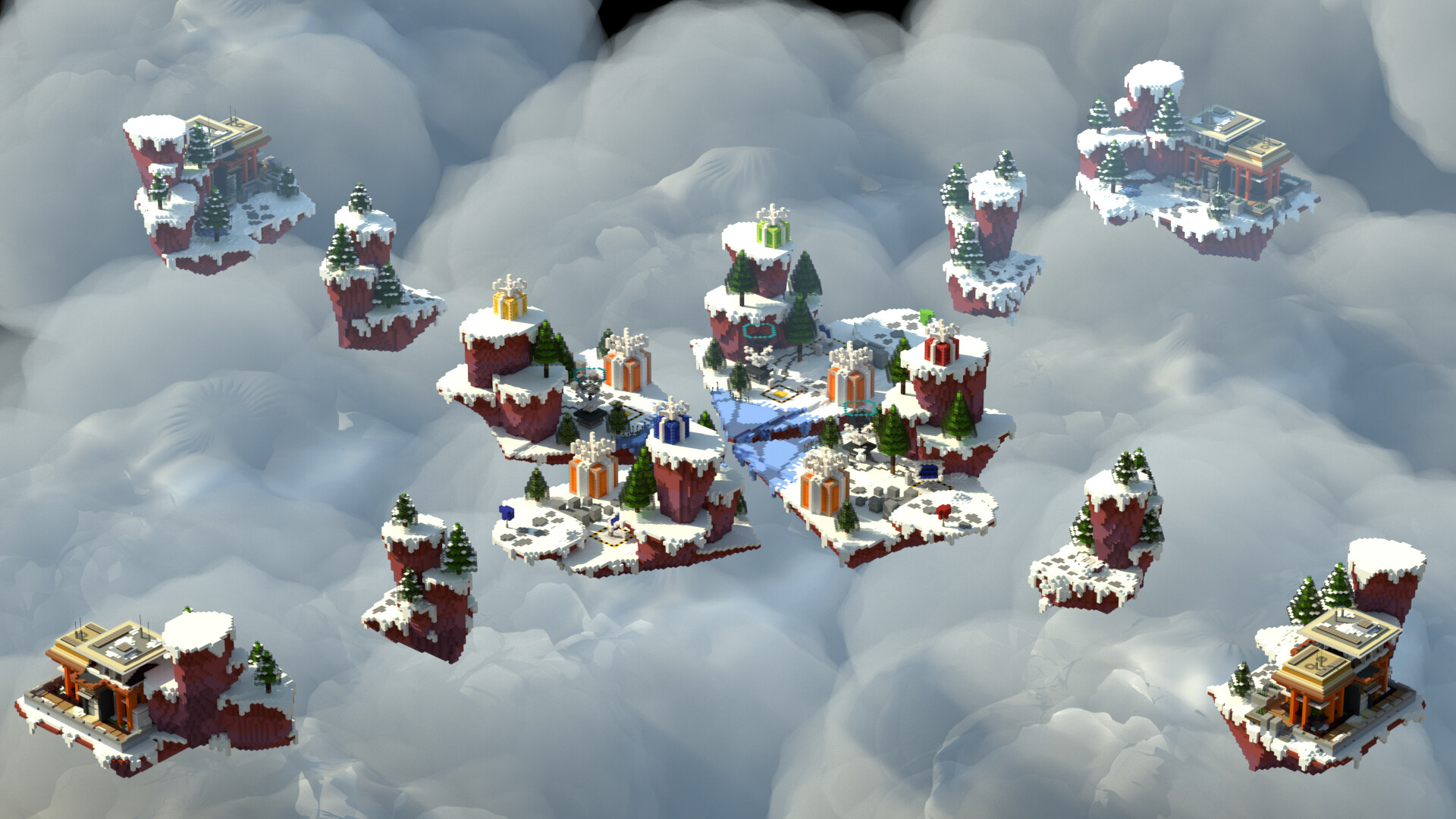 SnowStorm - BedWars Map Minecraft Map