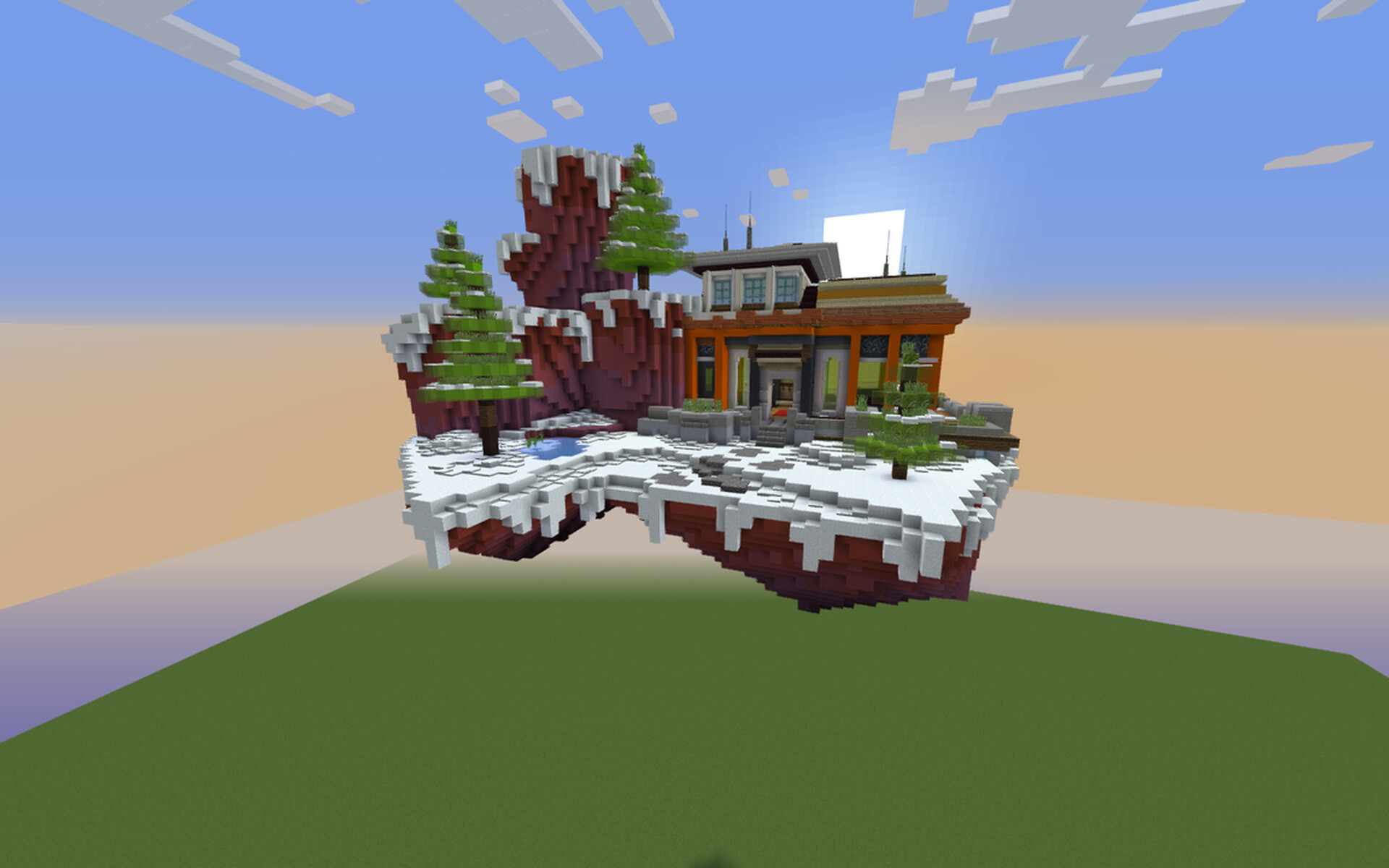 SnowStorm - BedWars Map Minecraft Map