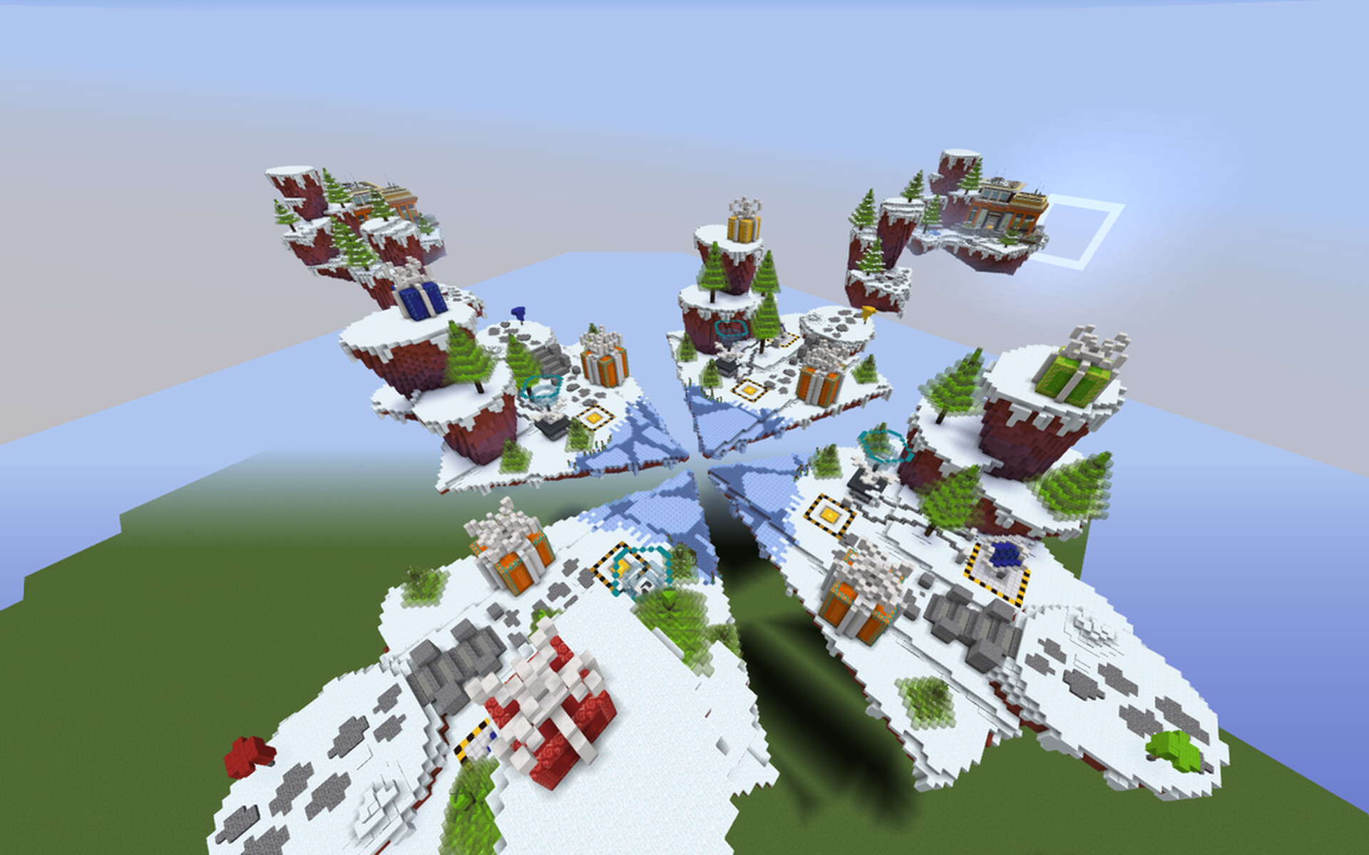 SnowStorm - BedWars Map Minecraft Map