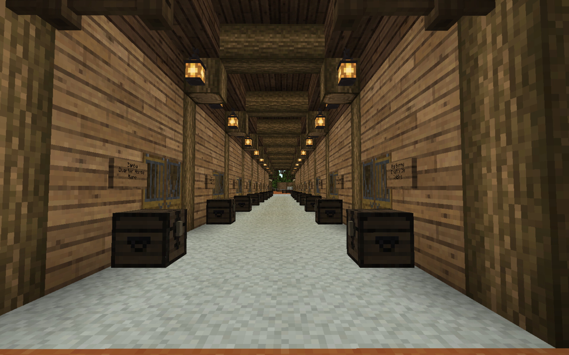 Shadow Horse Stables Improved (MODDED) Minecraft Map