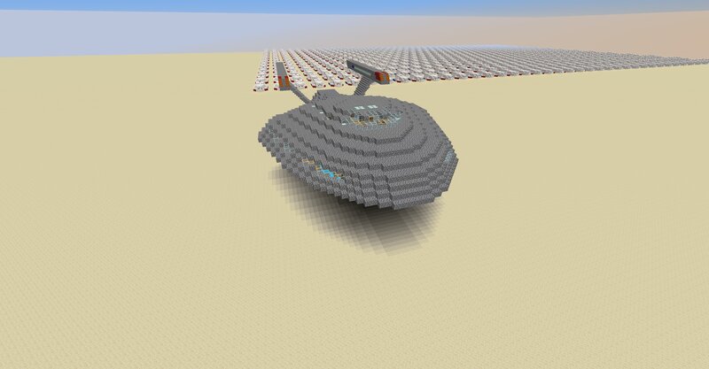 Star Trek Nova class starship Minecraft Map