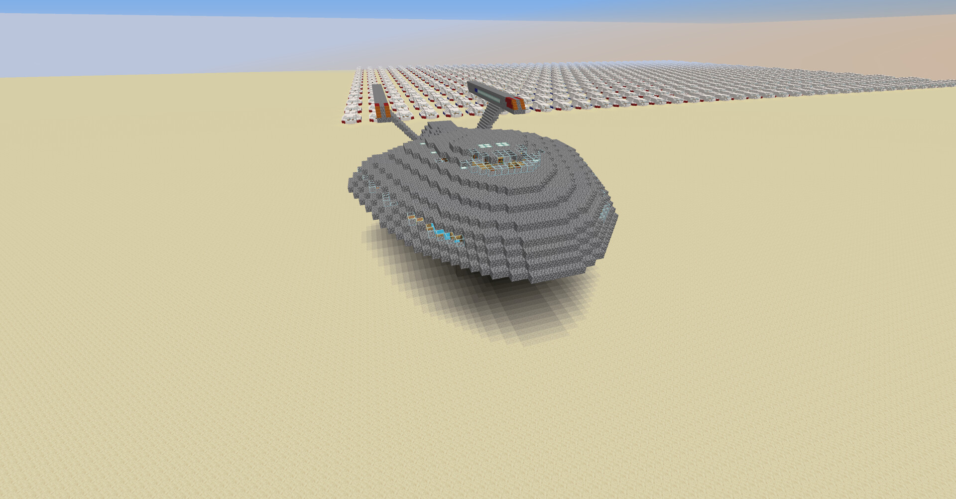 Star Trek Nova class starship Minecraft Map