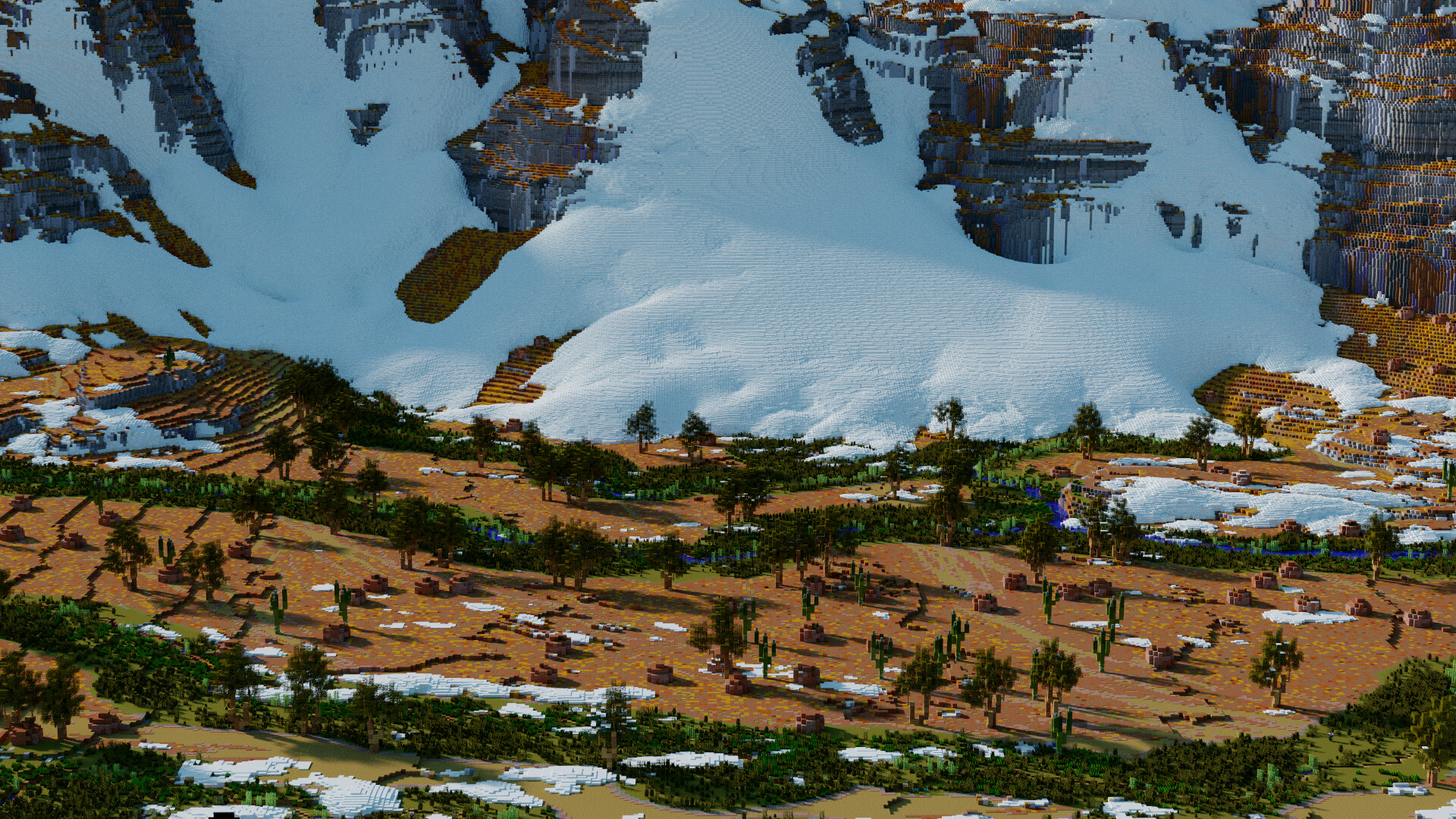 Snowdrift Custom Terrain Minecraft Map