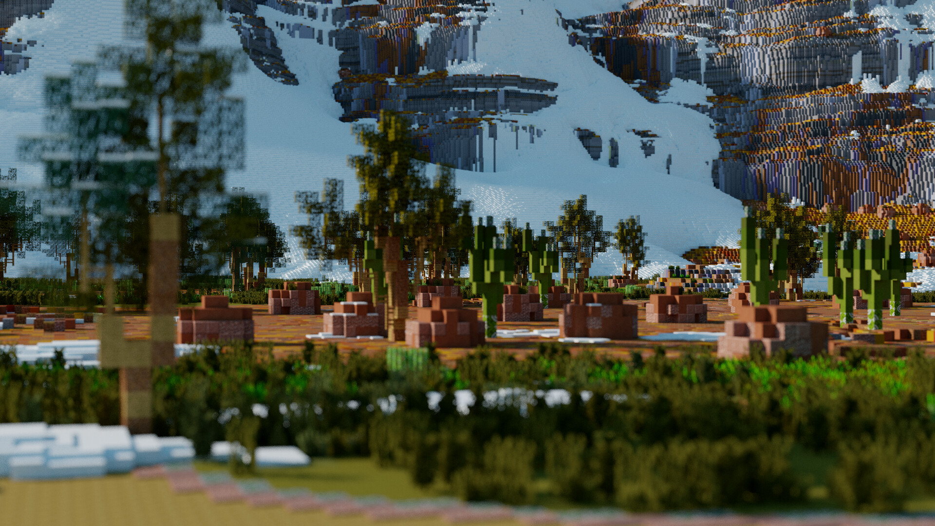 Snowdrift Custom Terrain Minecraft Map