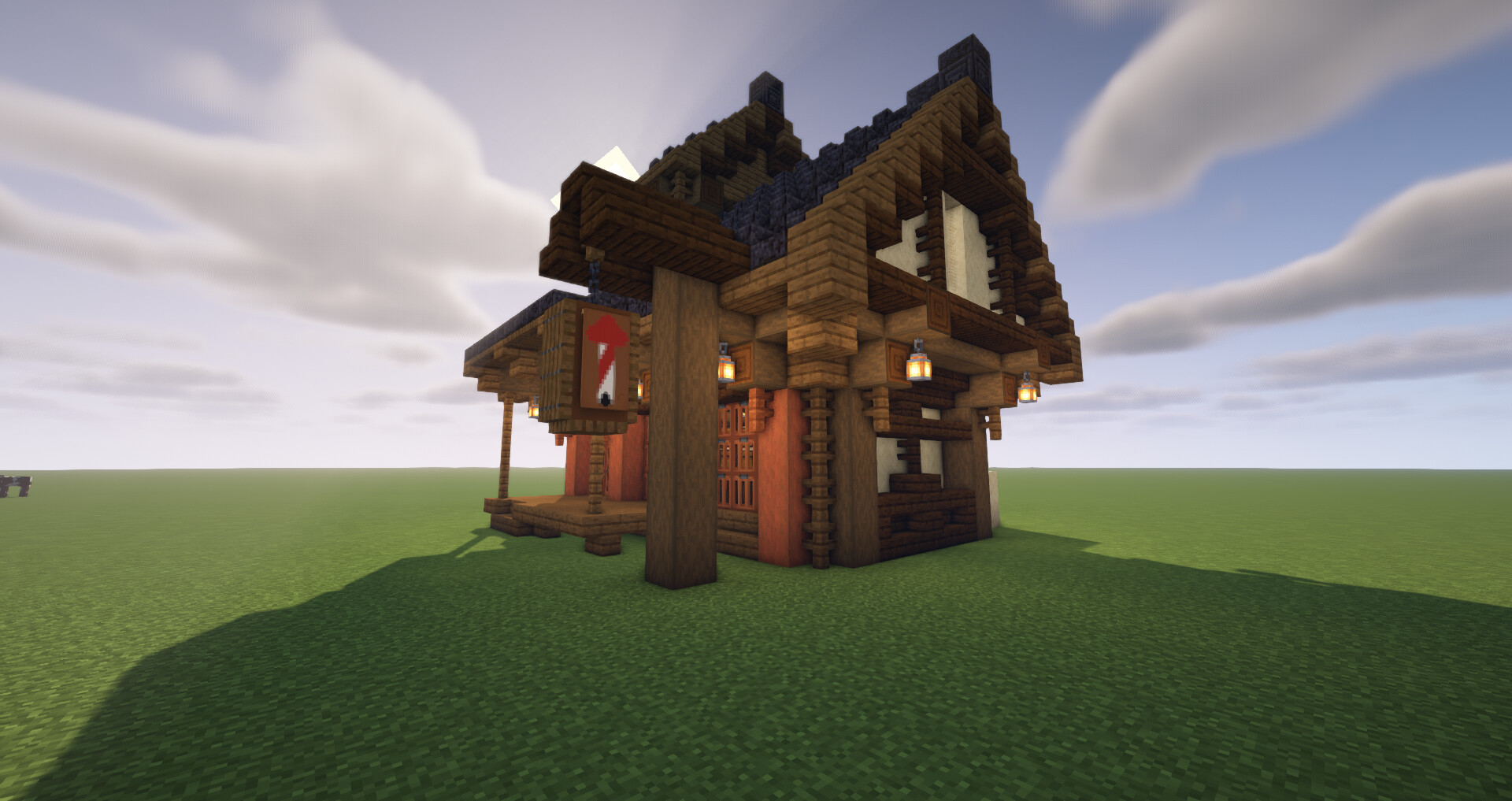 Japanese Fireworks shop Minecraft Map