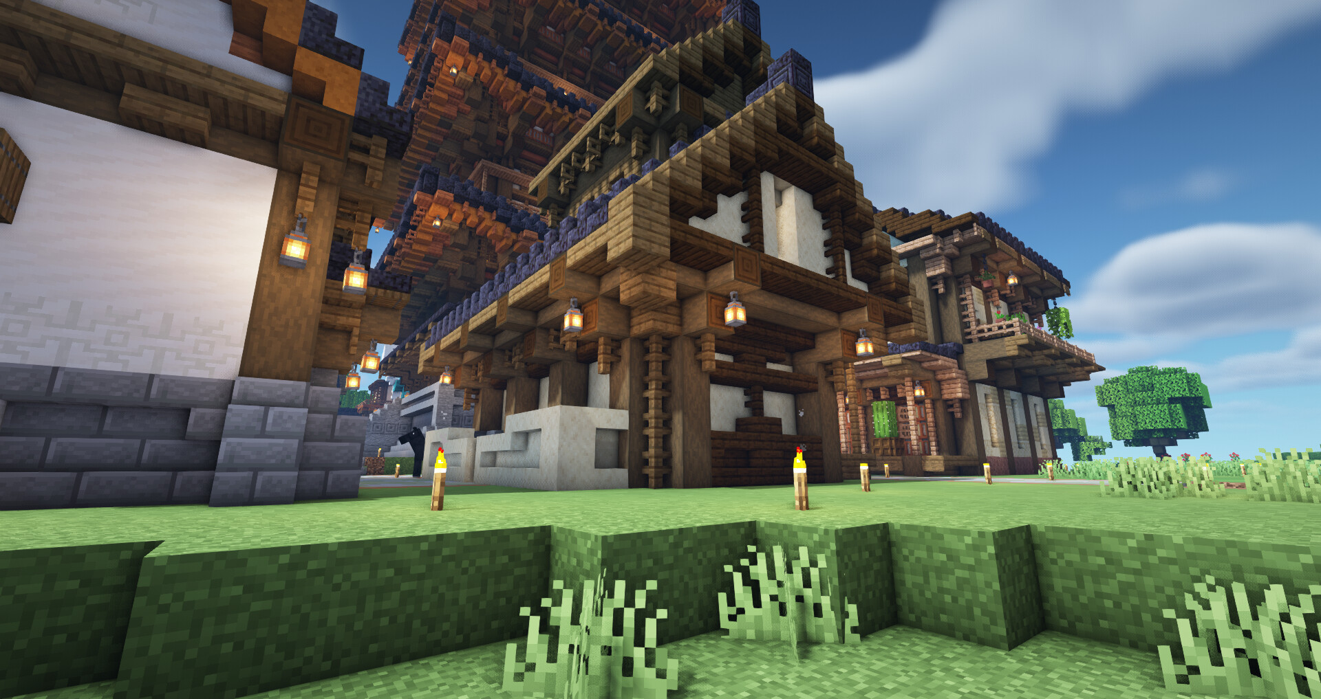 Japanese Fireworks shop Minecraft Map