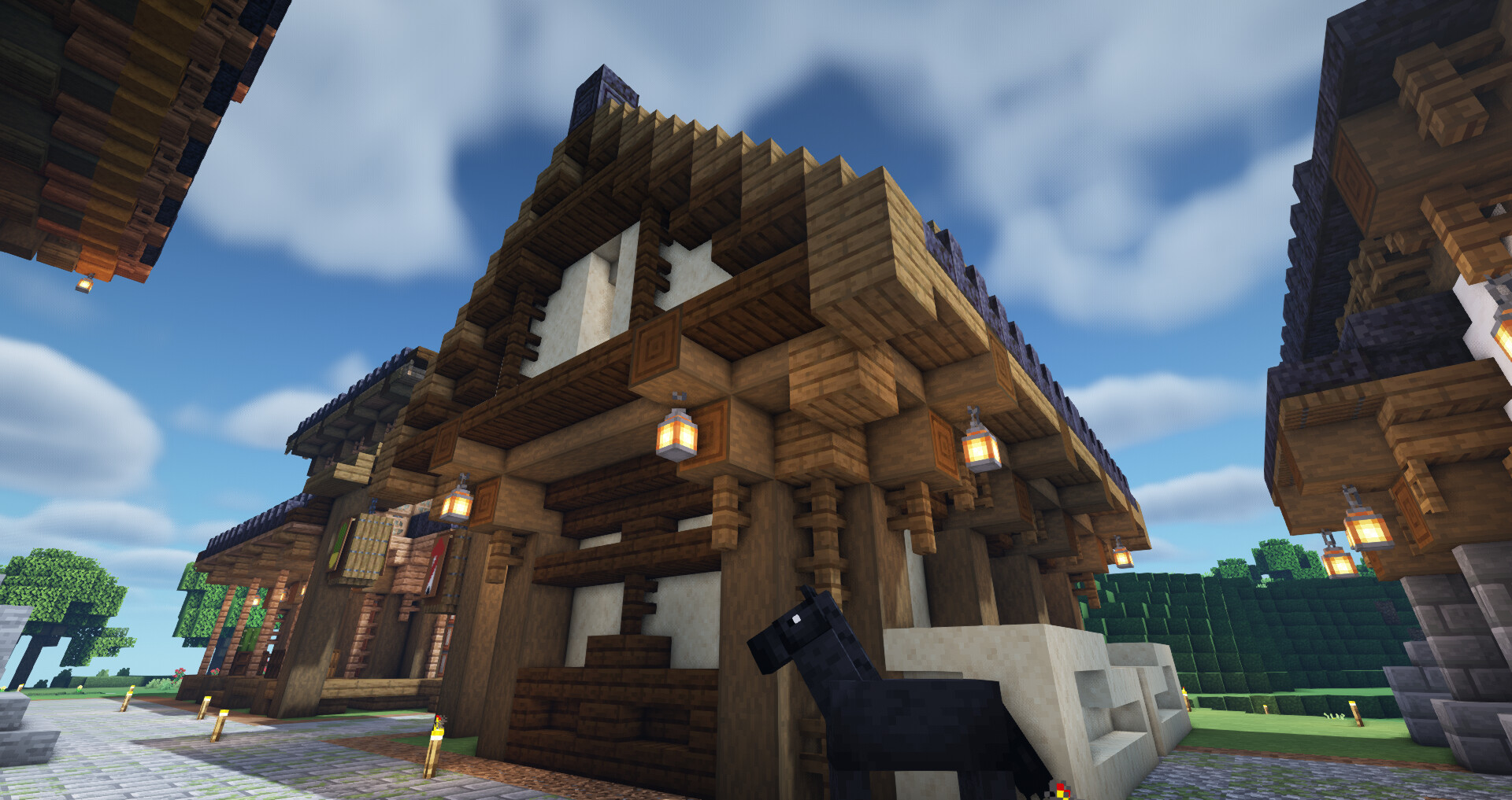 Japanese Fireworks shop Minecraft Map