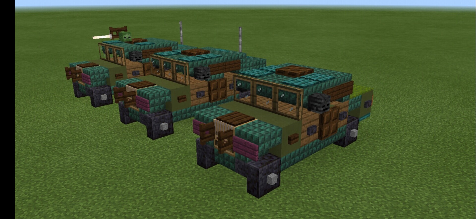 Humvee (HMMVW) Minecraft Map