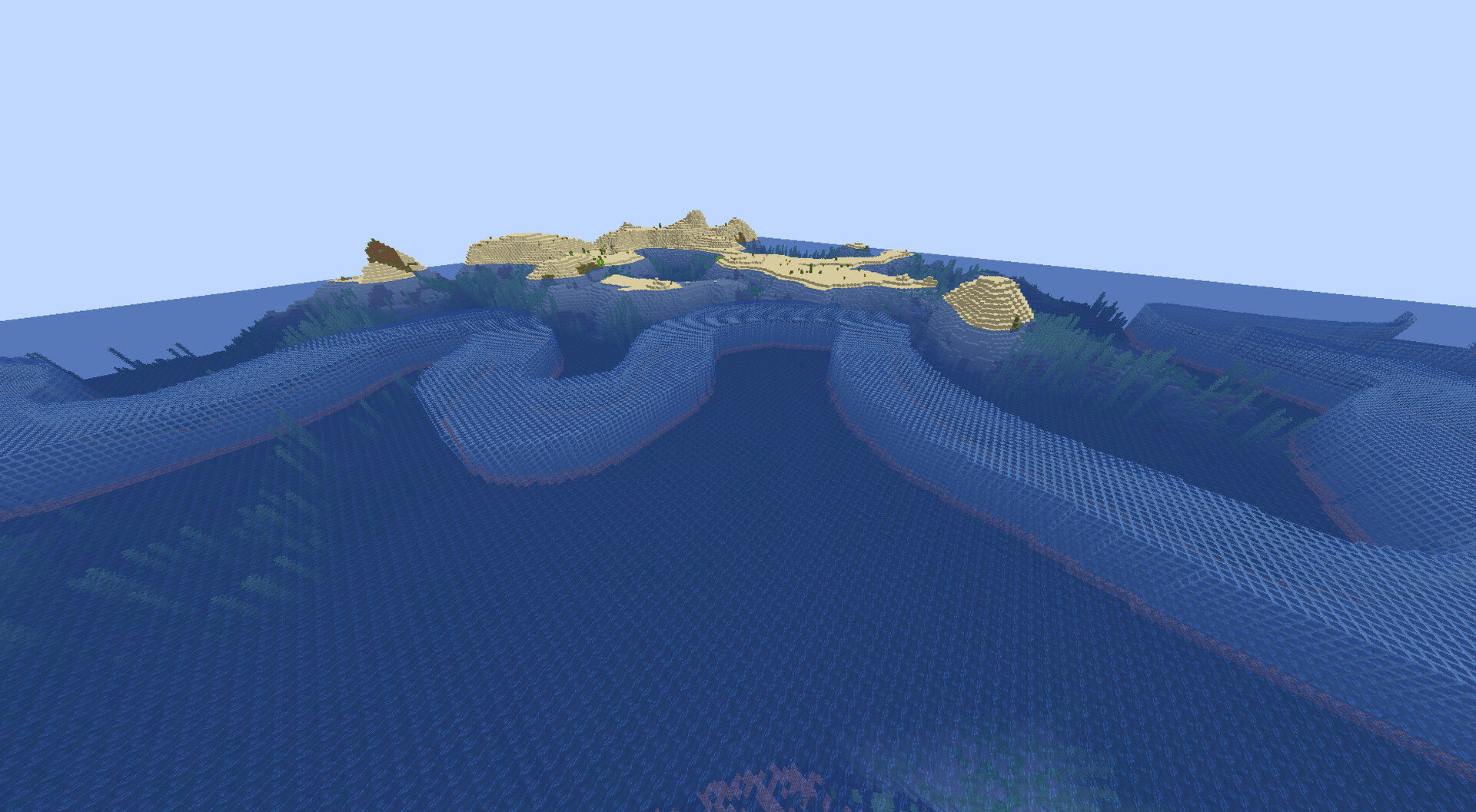 Ice Boat Racing: World's Longest Course Minecraft Map