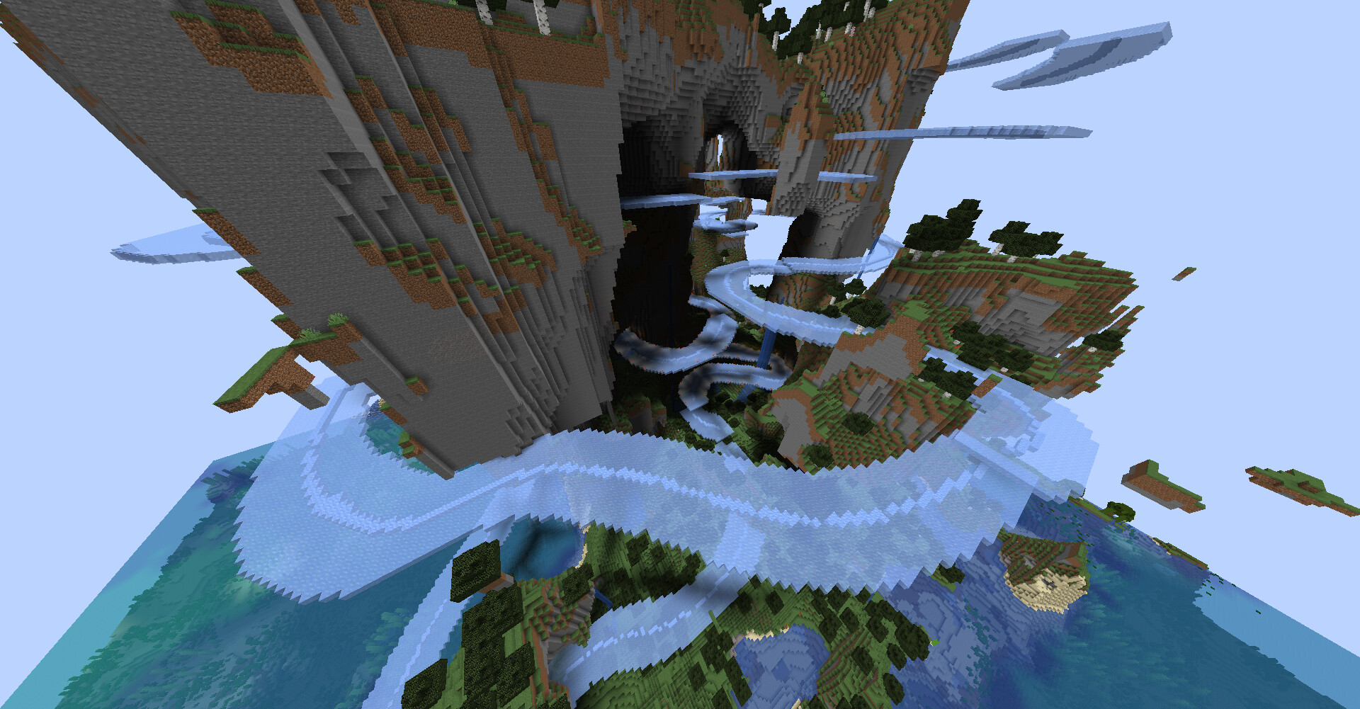 Ice Boat Racing: World's Longest Course Minecraft Map