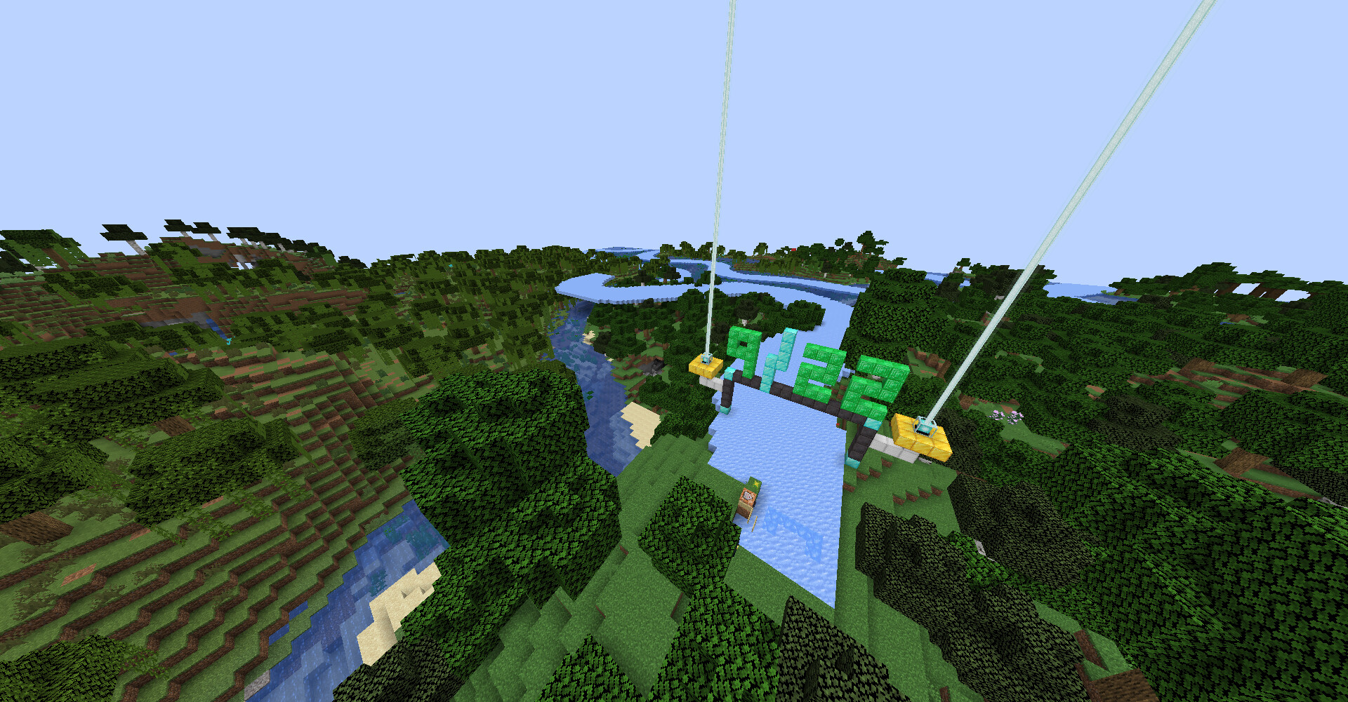 Ice Boat Racing: World's Longest Course Minecraft Map