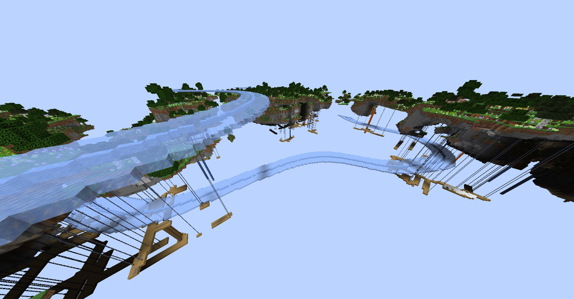 Ice Boat Racing: World's Longest Course Minecraft Map
