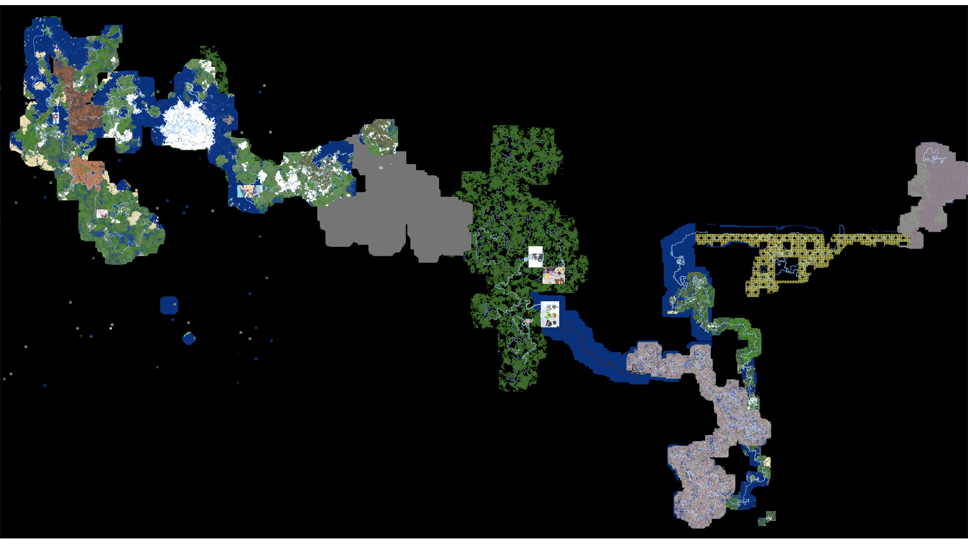 Ice Boat Racing: World's Longest Course Minecraft Map
