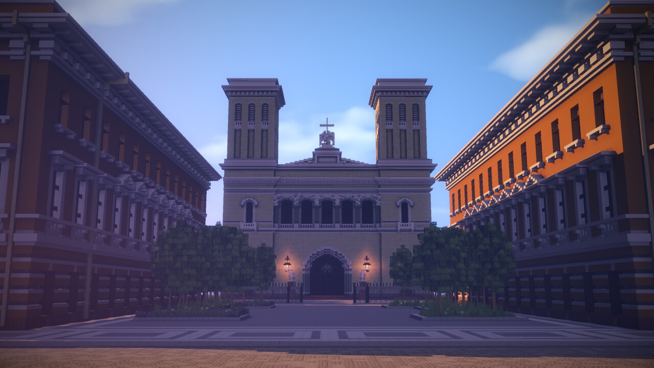 Saint-Petersburg in XIX century. | RUSSIA Minecraft Map