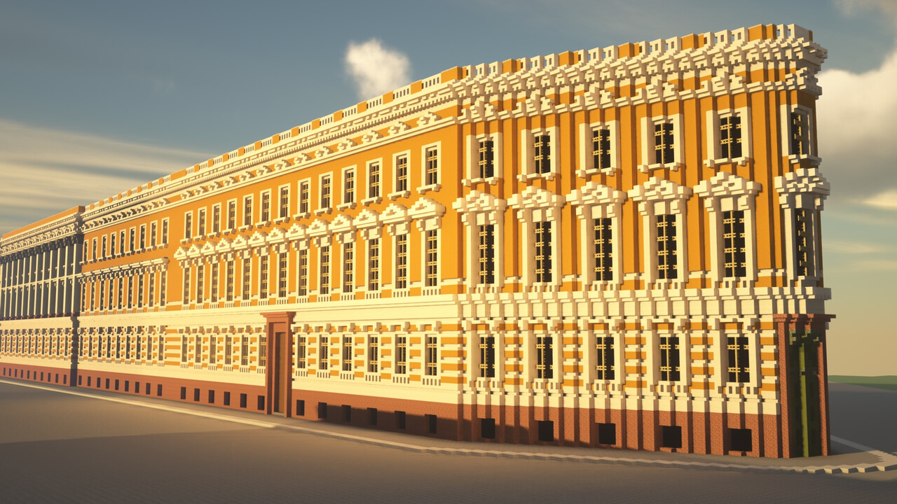 Saint-Petersburg in XIX century. | RUSSIA Minecraft Map