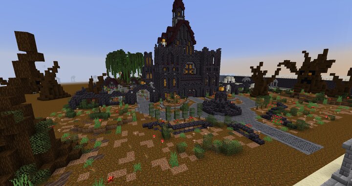 Dark Church - Halloween Build Minecraft Map