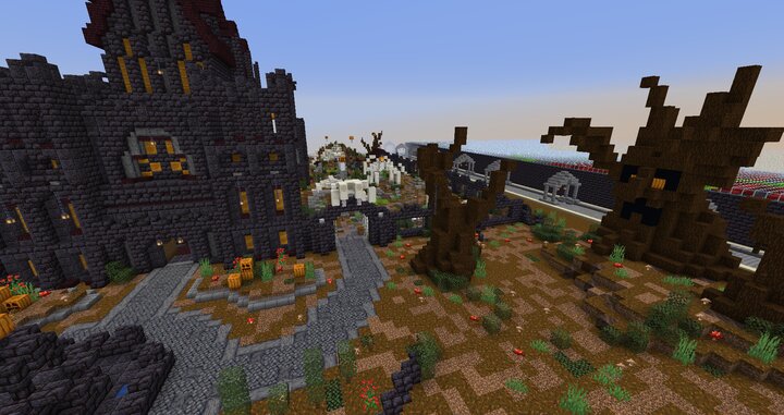 Dark Church - Halloween Build Minecraft Map