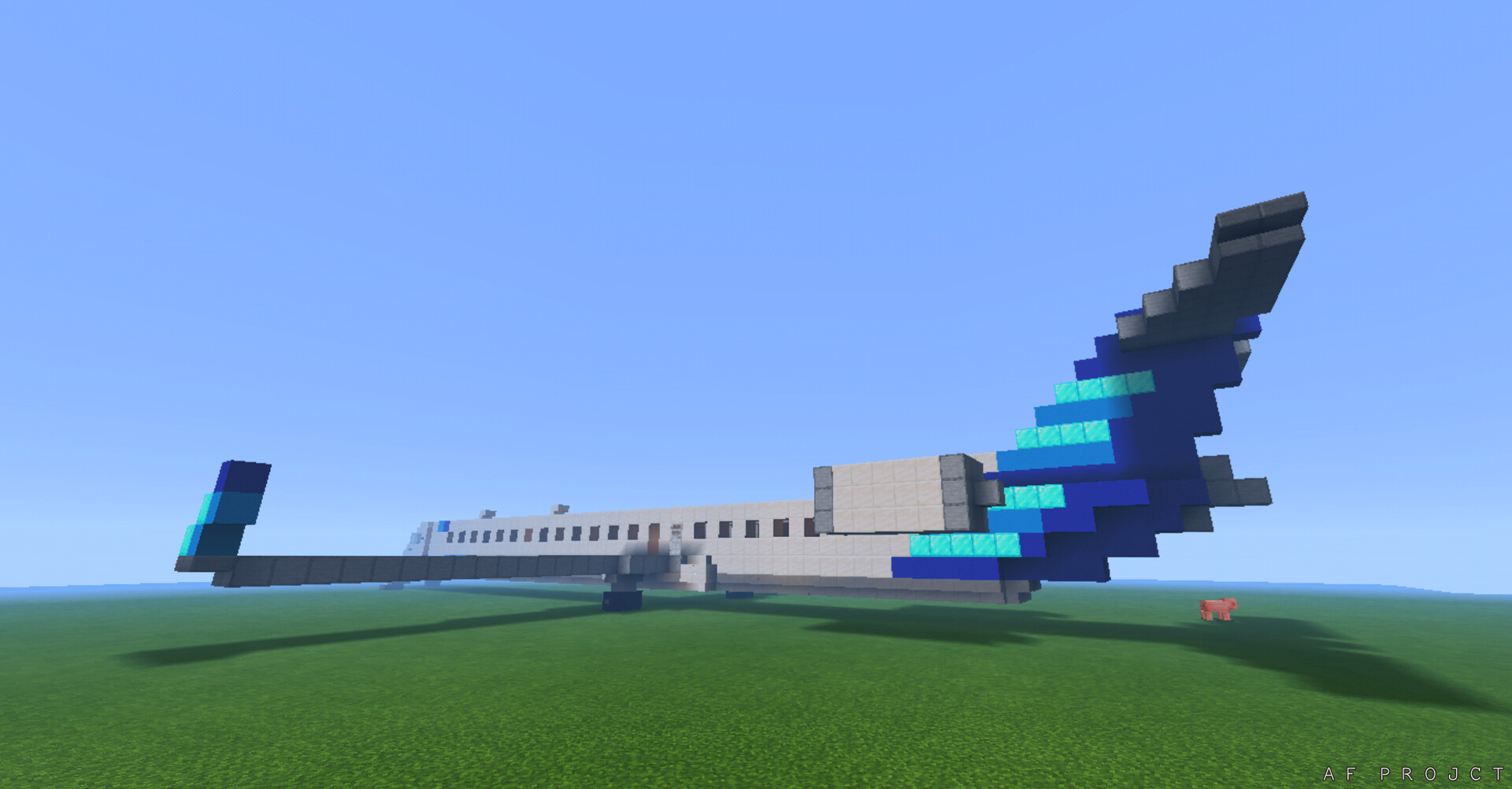 GARUDA INDONESIA CRJ 1000 Minecraft Map