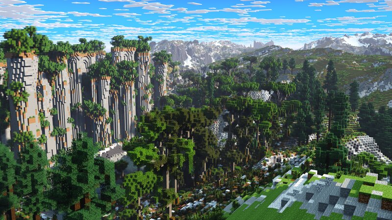 Wolerian - Between Cliffs and Mountains (Download, 4k, 1.16+, Java ...