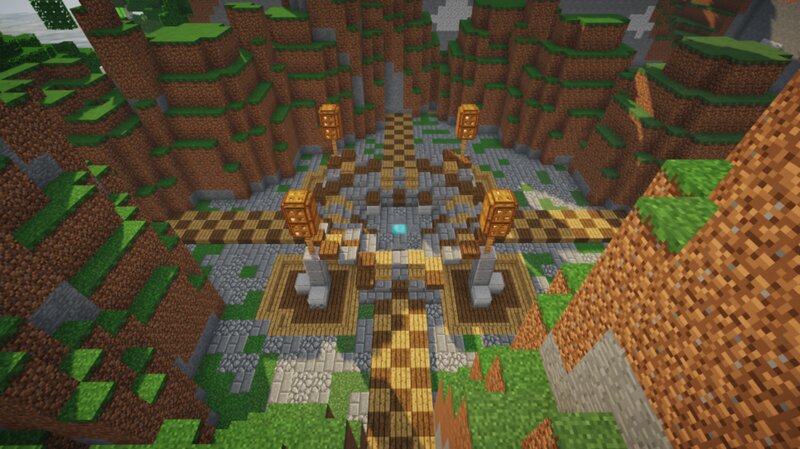 Tiny Server Spawn Minecraft Map