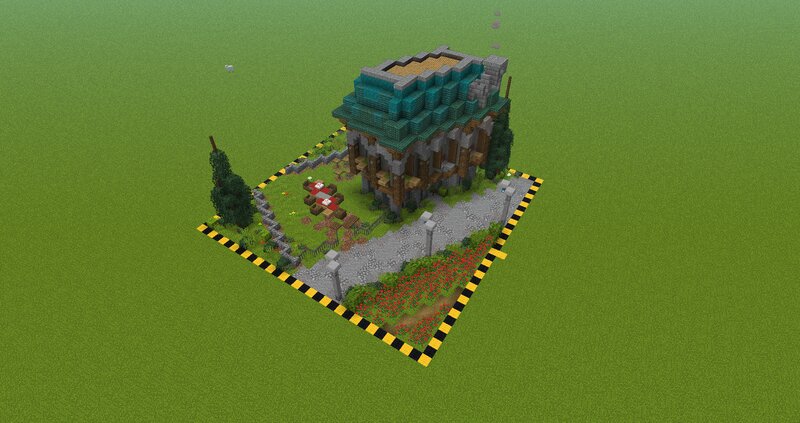 House Abnar (Diagonal) Minecraft Map
