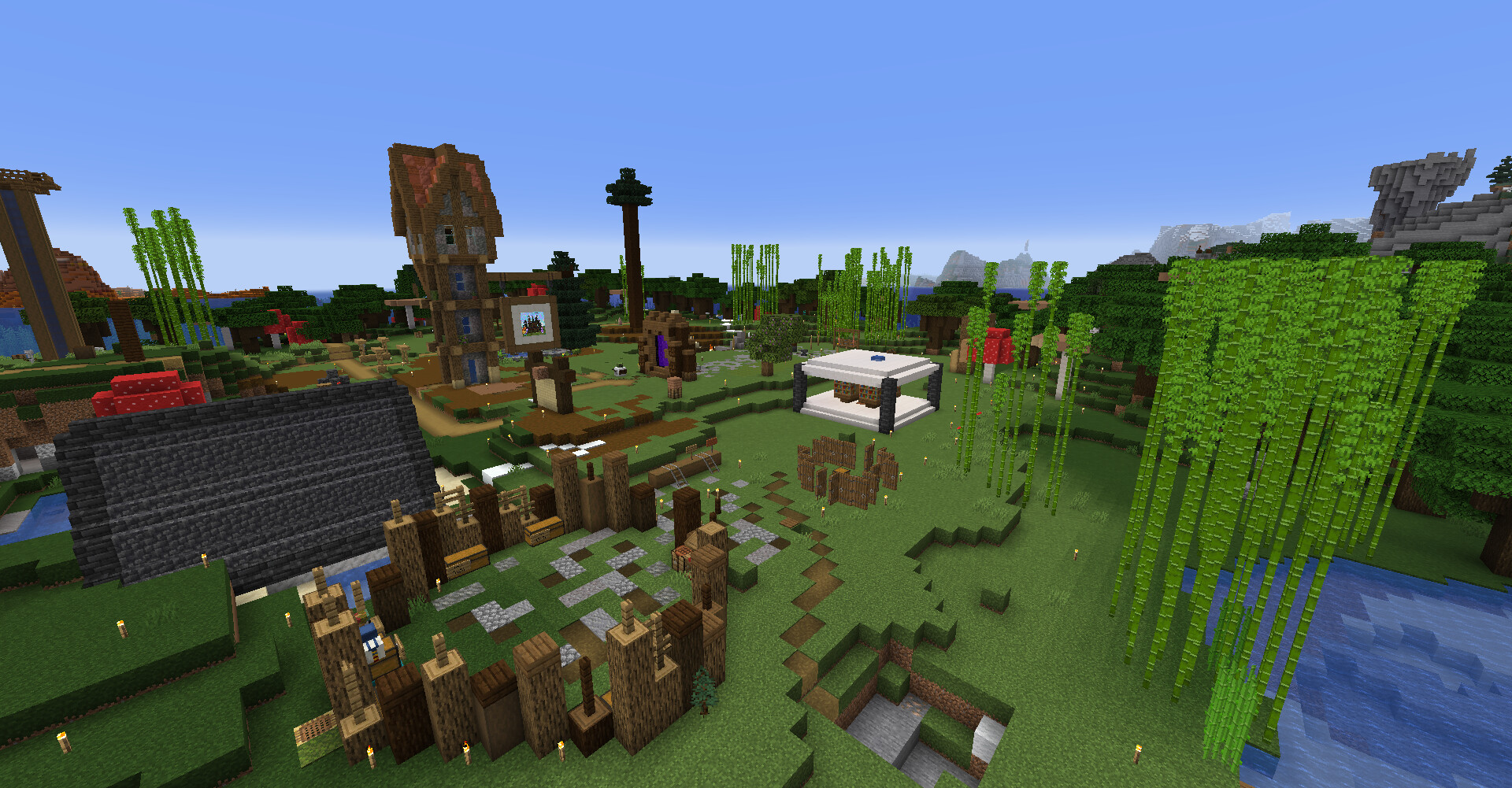 Elk SMP as of september 2021 Minecraft Map