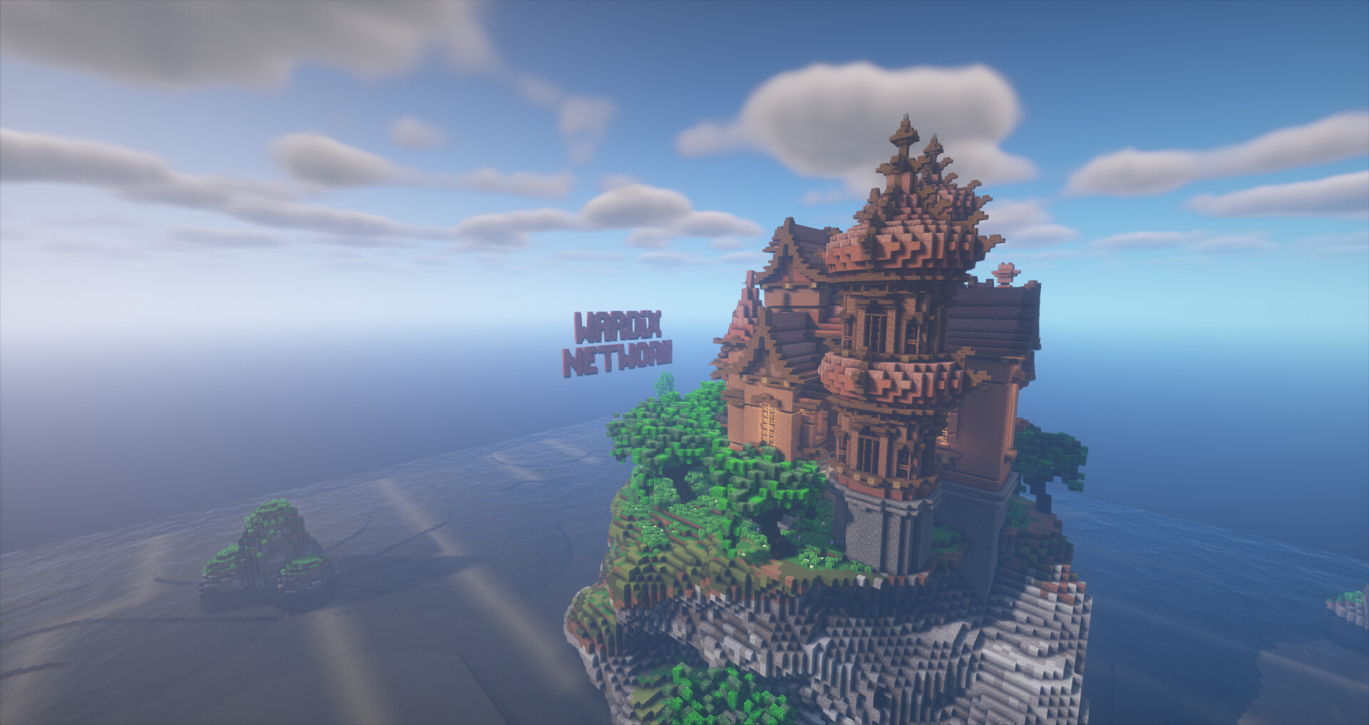 WARDIX NETWORK │ HUB/LOBBY 200x200 Minecraft Map