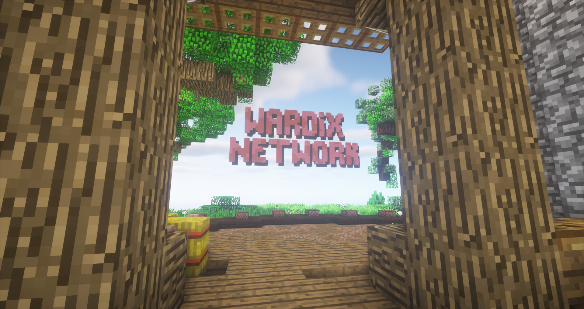 WARDIX NETWORK │ HUB/LOBBY 200x200 Minecraft Map