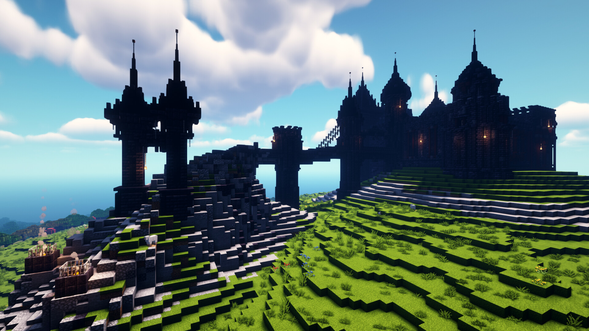 Darkest Castle Timelapse + Download Minecraft Map