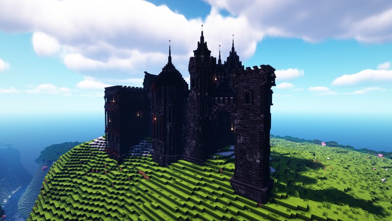 Darkest Castle Timelapse + Download Minecraft Map