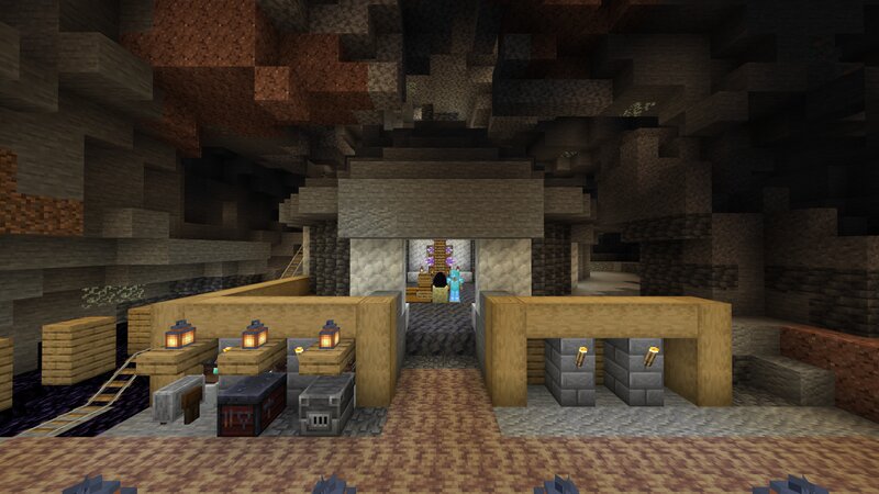 100 days underground Itsme64 world Minecraft Map