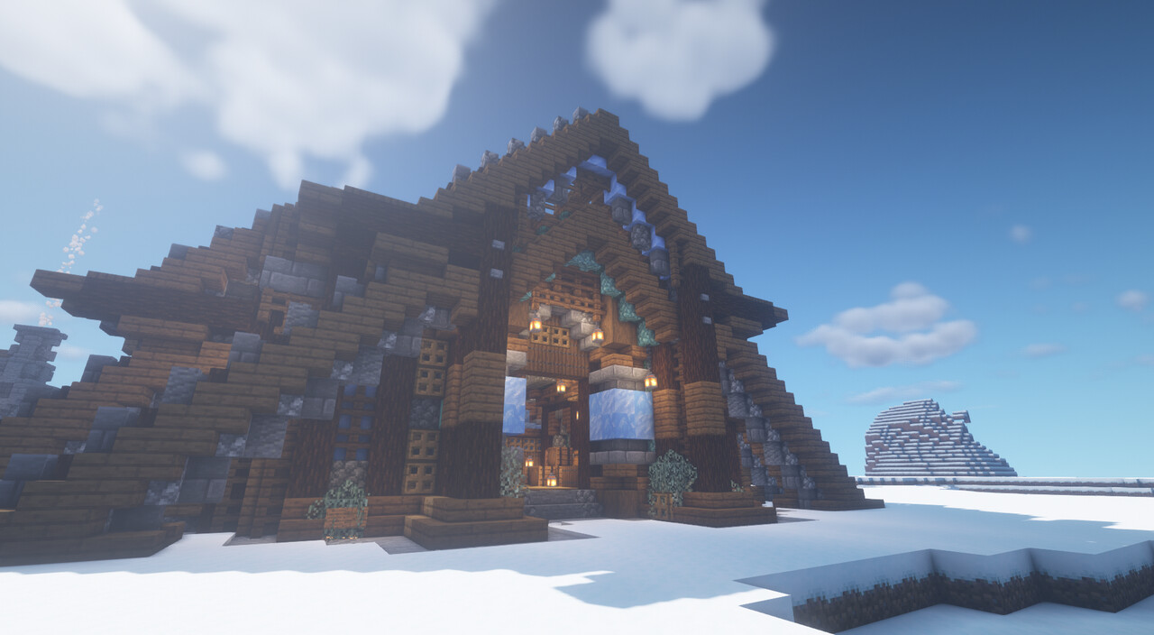 🧊Medieval Ice farm🧊 Minecraft Map