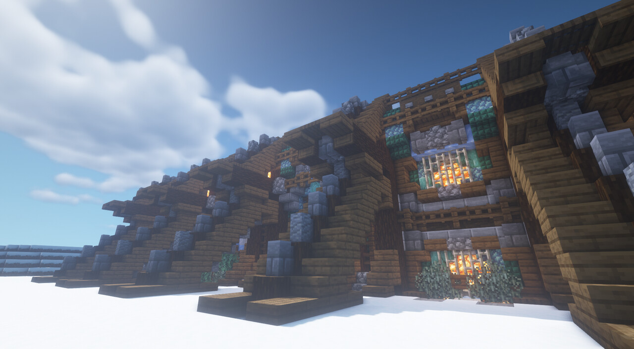 🧊Medieval Ice farm🧊 Minecraft Map
