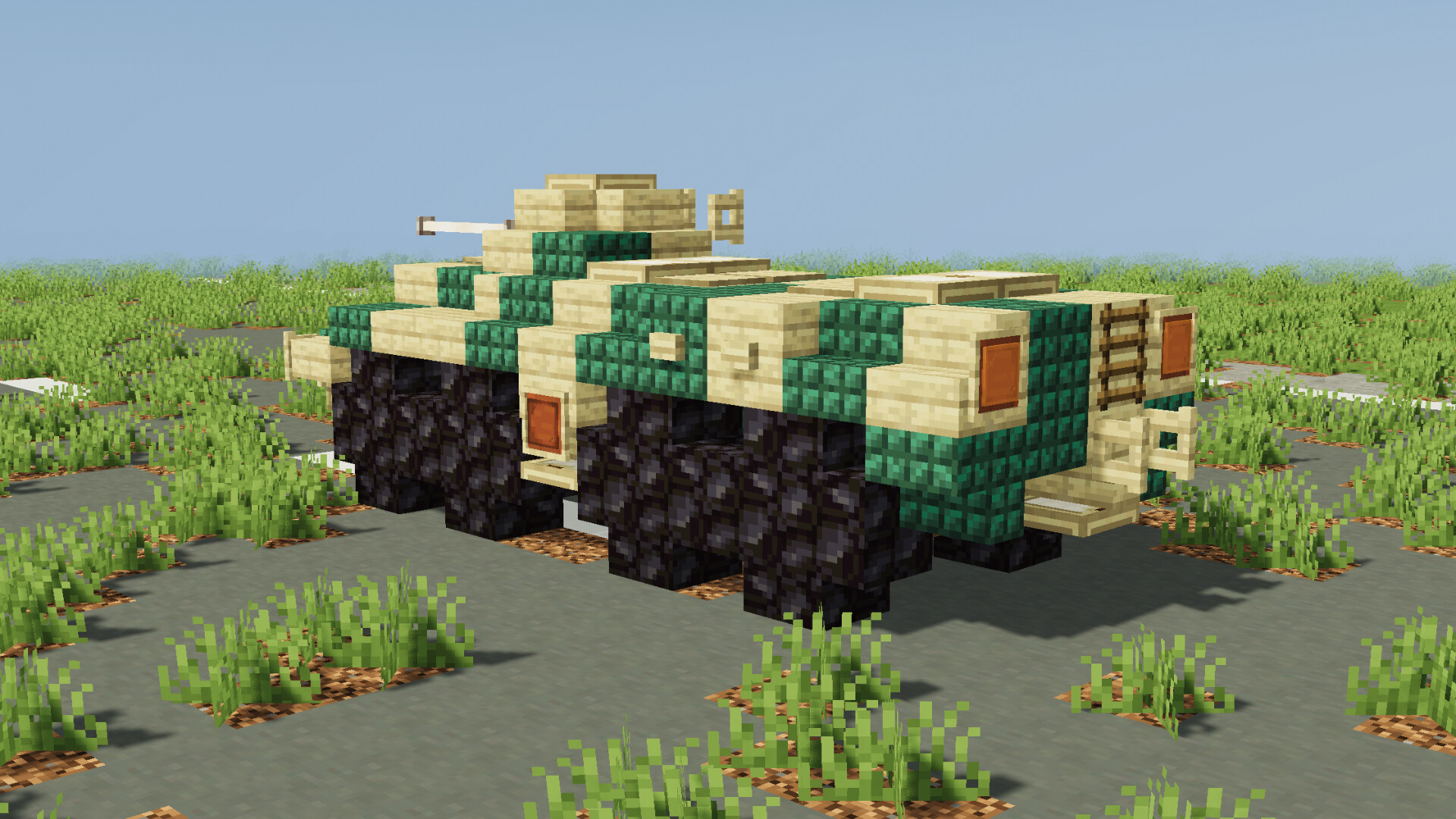 Soviet BTR-82a Minecraft Map