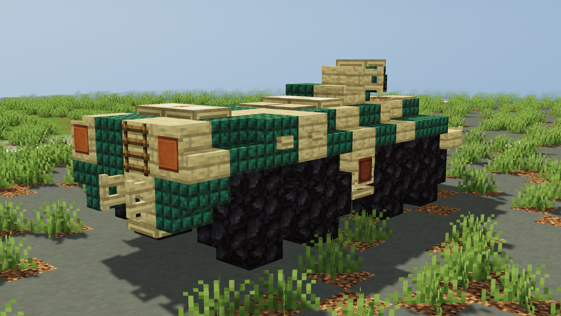 Soviet BTR-82a Minecraft Map