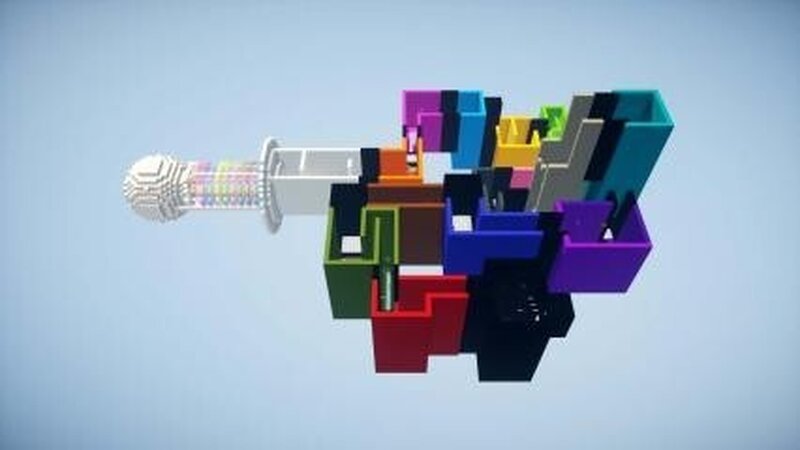Color Mash Parkour Minecraft Map