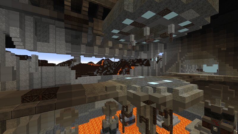 Imperial Mustafar (Star Wars planet) Minecraft Map