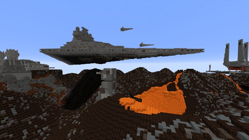 Imperial Mustafar (Star Wars planet) Minecraft Map