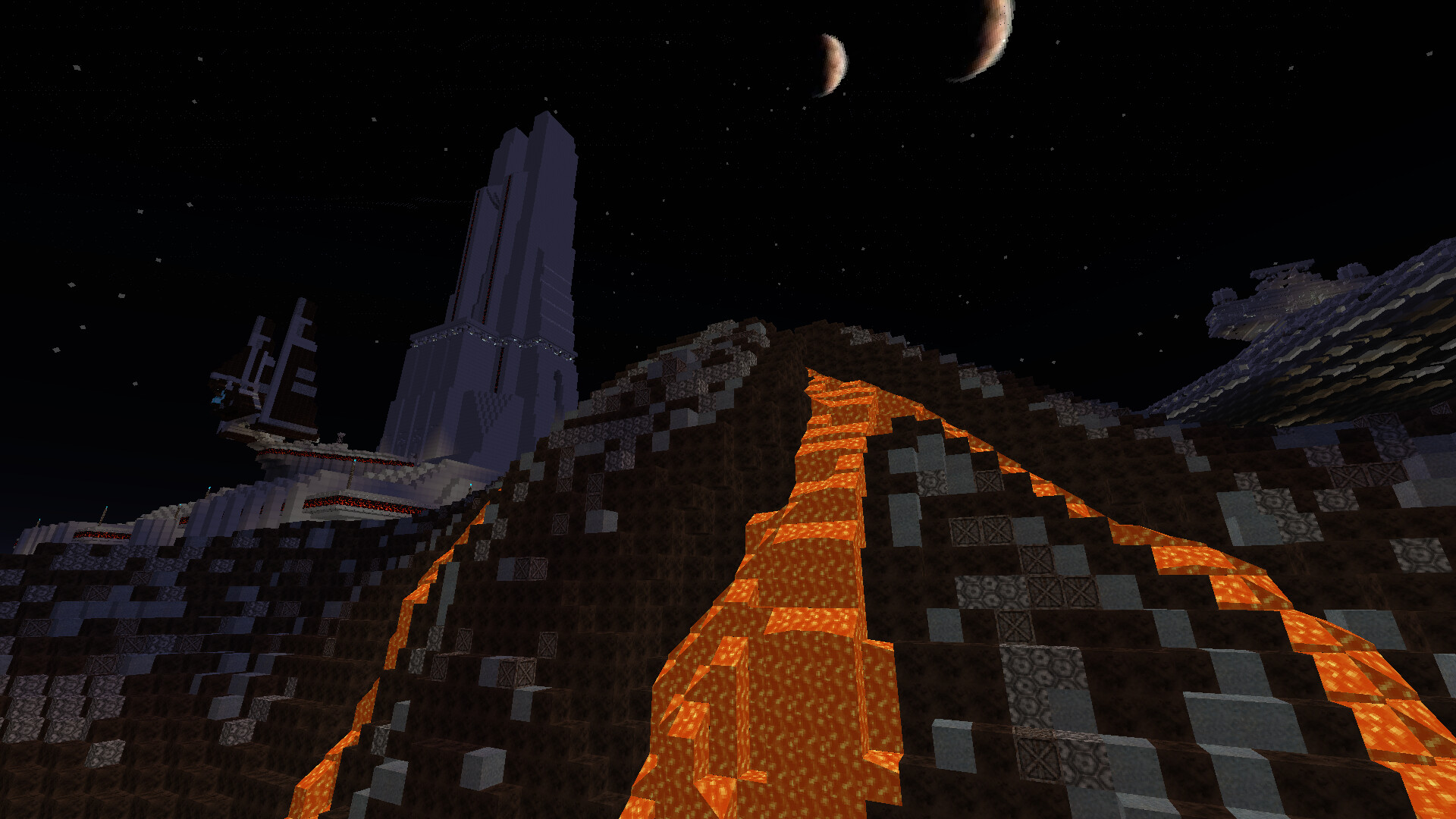 Imperial Mustafar (Star Wars planet) Minecraft Map