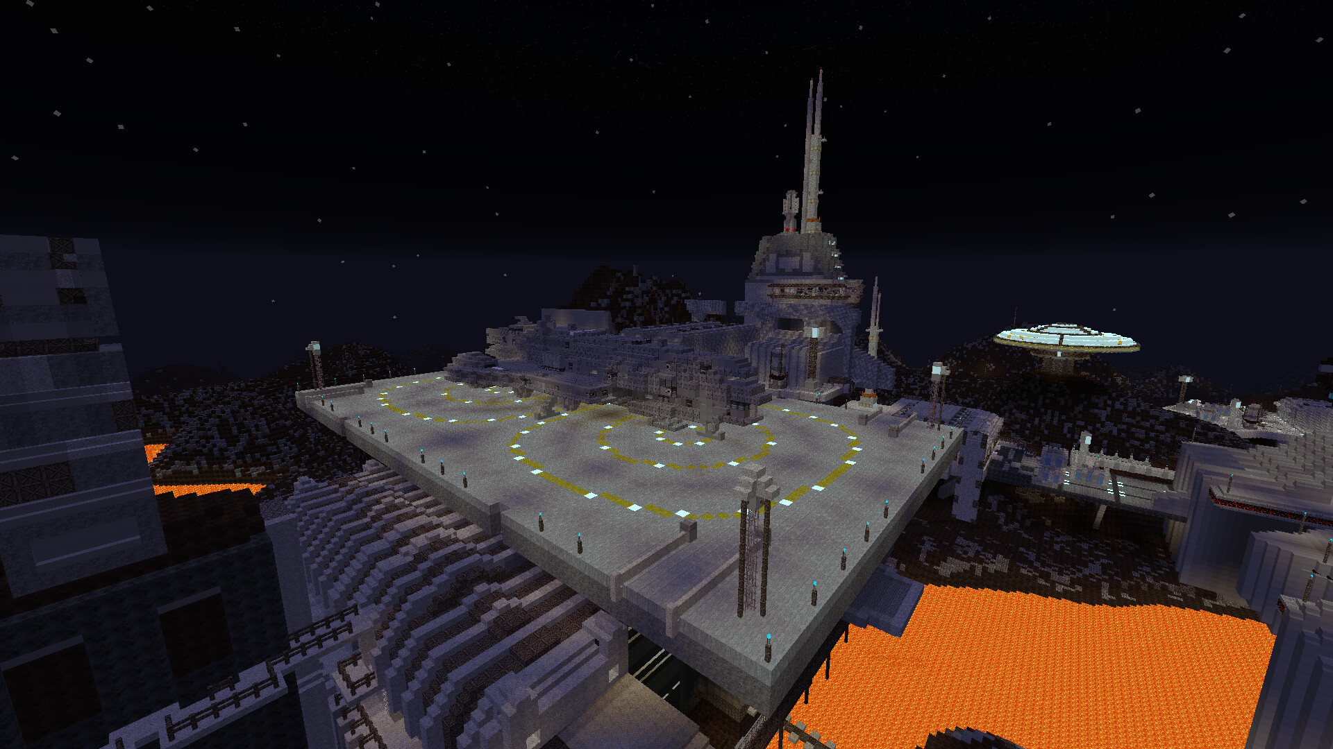 Imperial Mustafar (Star Wars planet) Minecraft Map