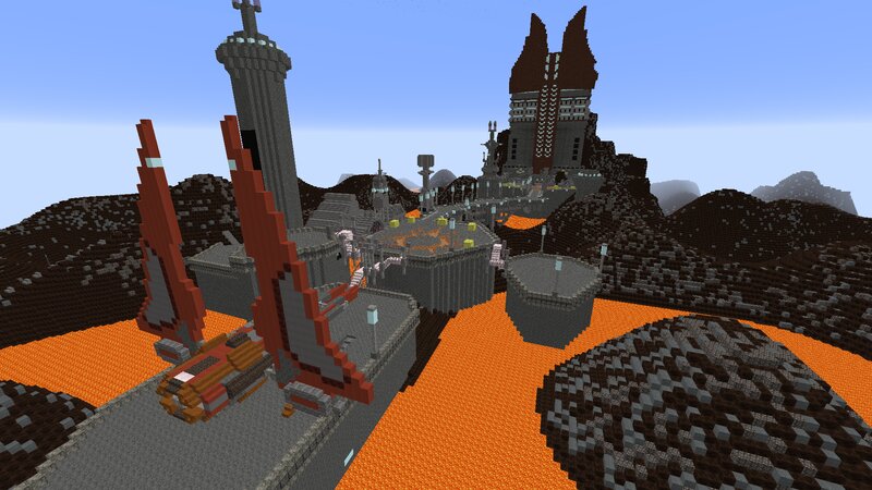 Imperial Mustafar (Star Wars planet) Minecraft Map