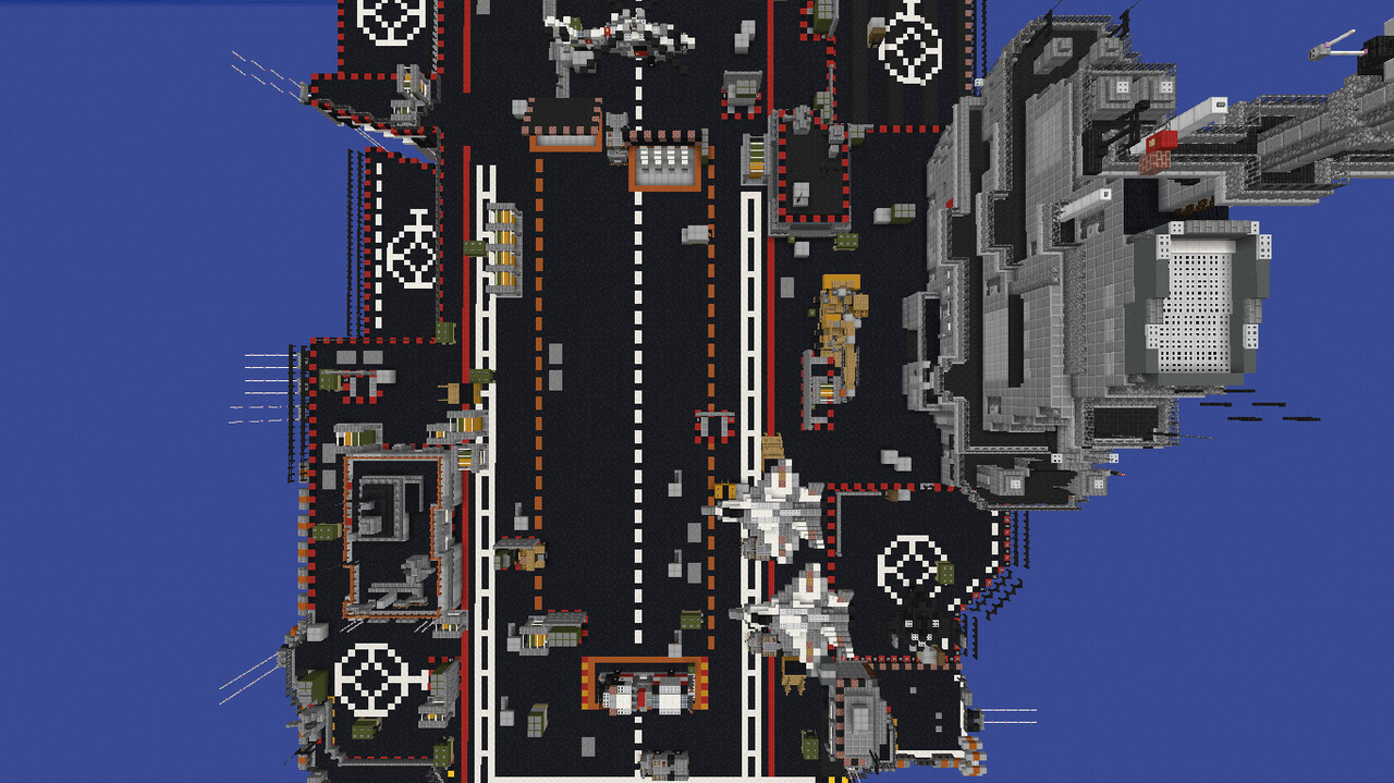 Call of Duty: Black ops 2 Carrier Minecraft Map