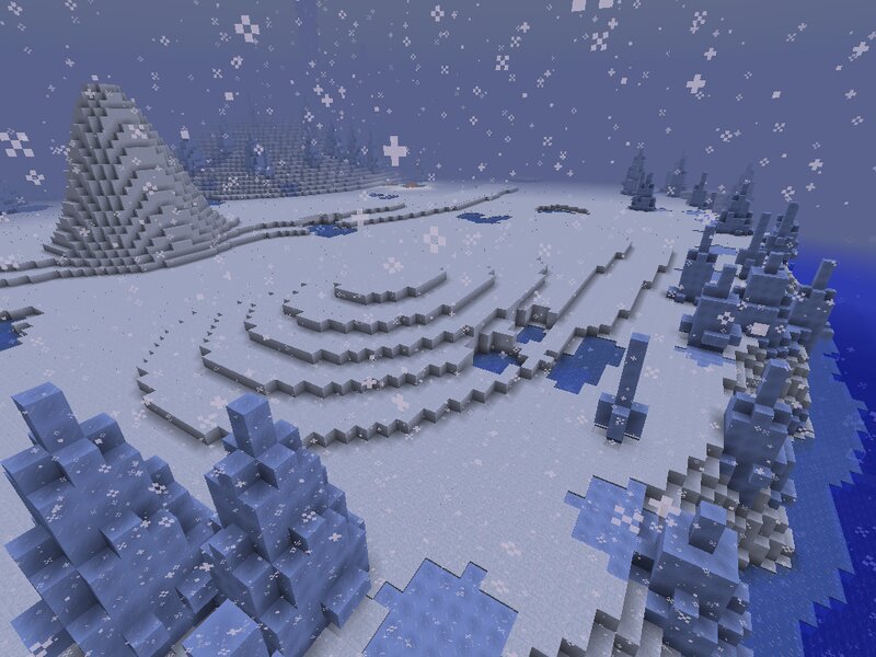 Snow and Ice Minecraft Map