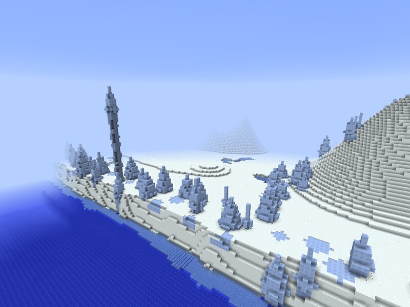 Snow and Ice Minecraft Map